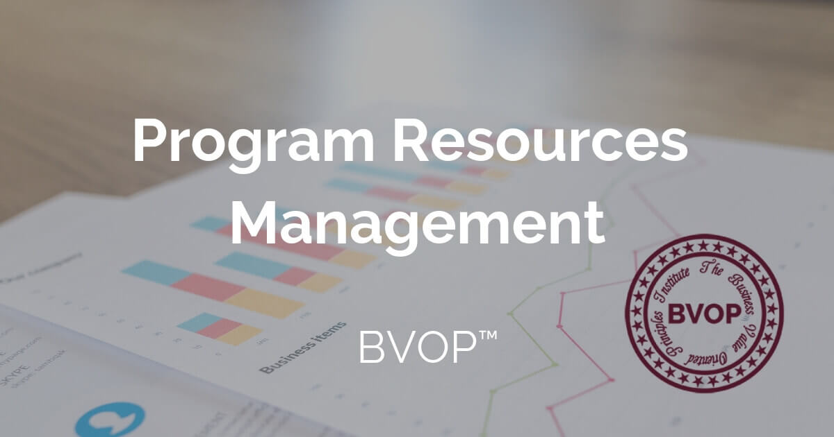 Resource Management: Assessment, estimating and allocating resources